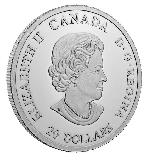 Canada 2022 $20 50th Anniversary of the Medal of Bravery Fine Silver C ...