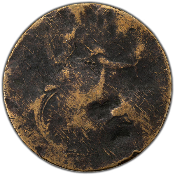 Canada Pre-Confederation 1/2d Half Penny Blacksmith Token BL-10 - Dama ...