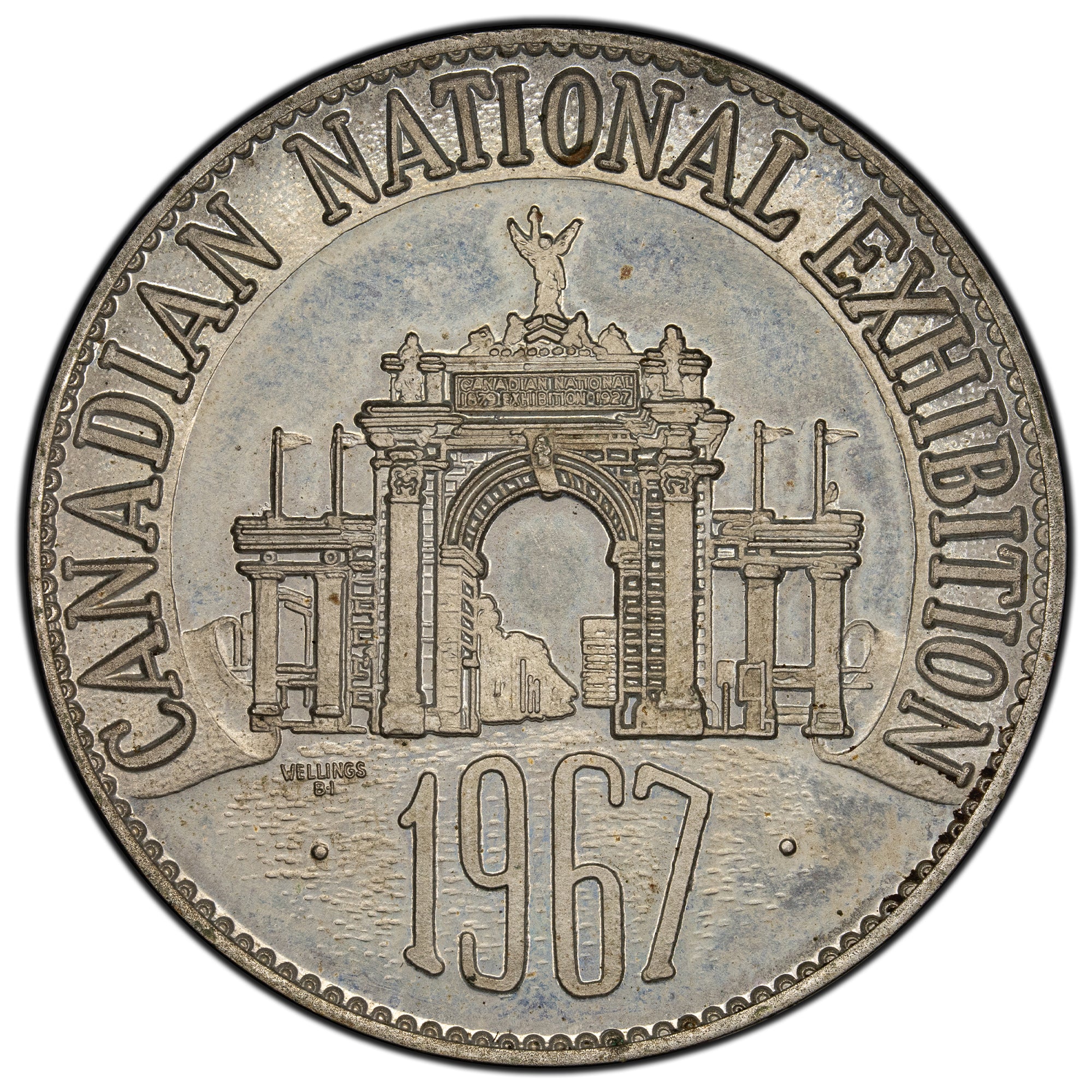 SOLD Canada 1967 CNE Canadian National Exhibition Medal 39mm - The ...