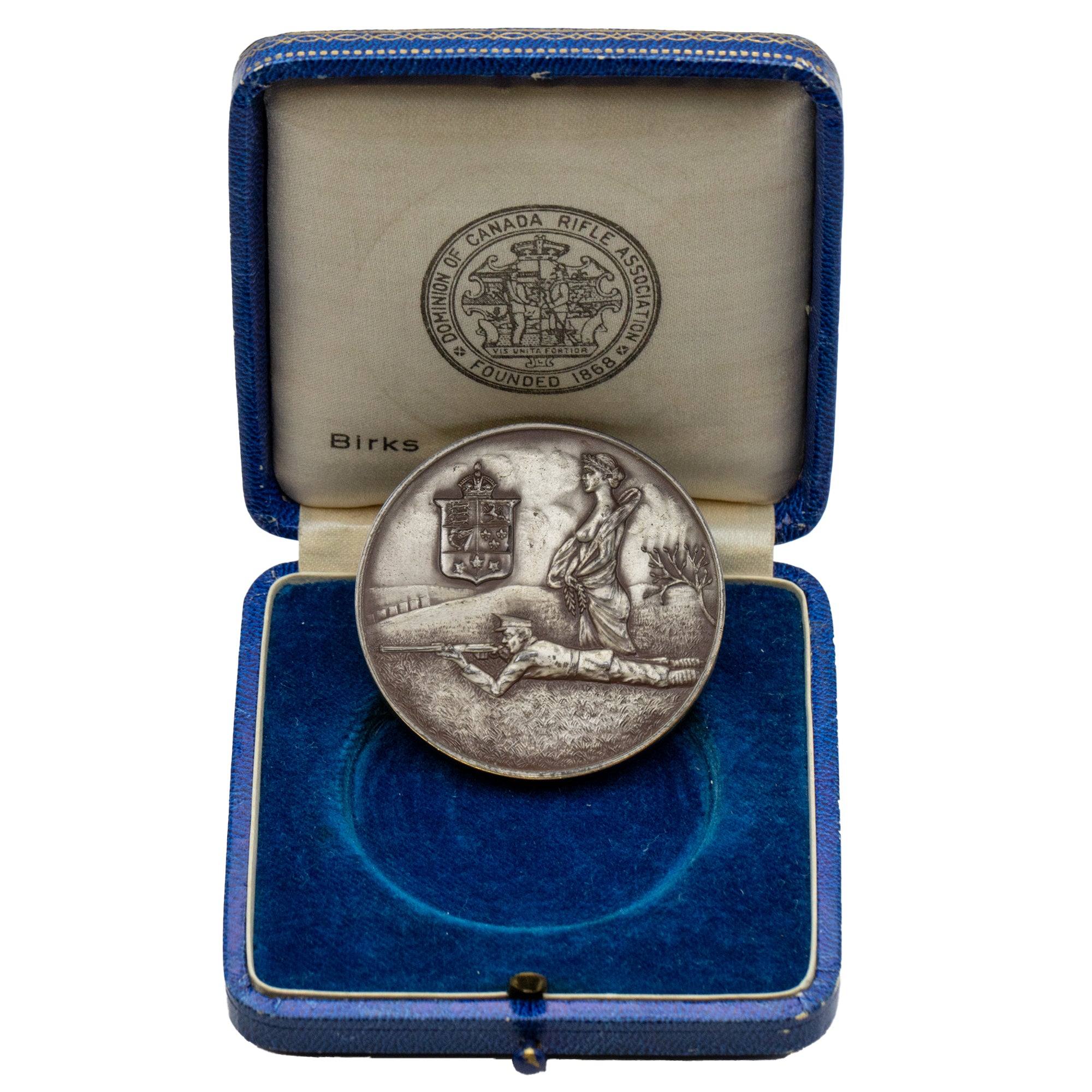 SOLD Dominion of Canada Rifle Association 1931 Medal - In Original Bir ...