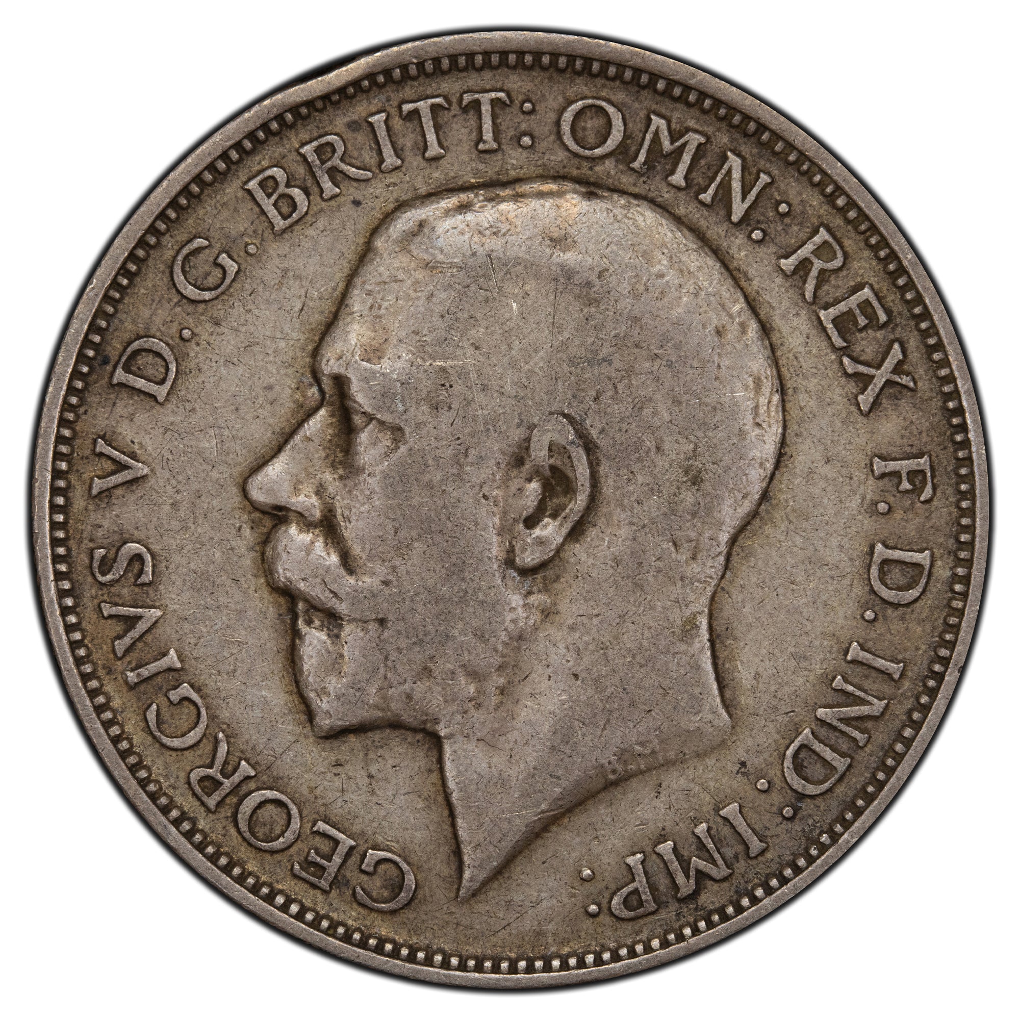 SOLD Great Britain 1917 1 One Florin Silver Coin - The Toronto Coin Shop