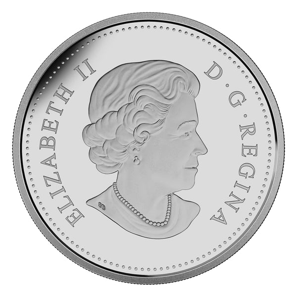 Canada 2015 50th Anniversary of the Canadian Flag Deluxe .9999 Fine Si ...