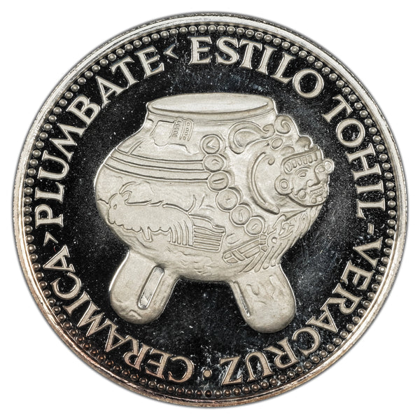 Paraguay 1973 Ceramic Vase 150 Guaranies Proof Silver Coin - The ...