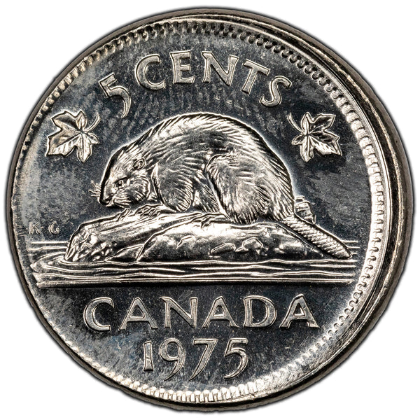 SOLD Canada 1975 5 Cents Nickel Coin - Error Off Centre - The Toronto ...