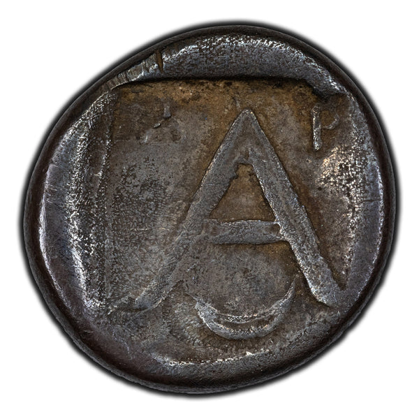 SOLD Ancient Greece 350-228 BC Peloponnesus Argos AR Triobol Coin BMC ...