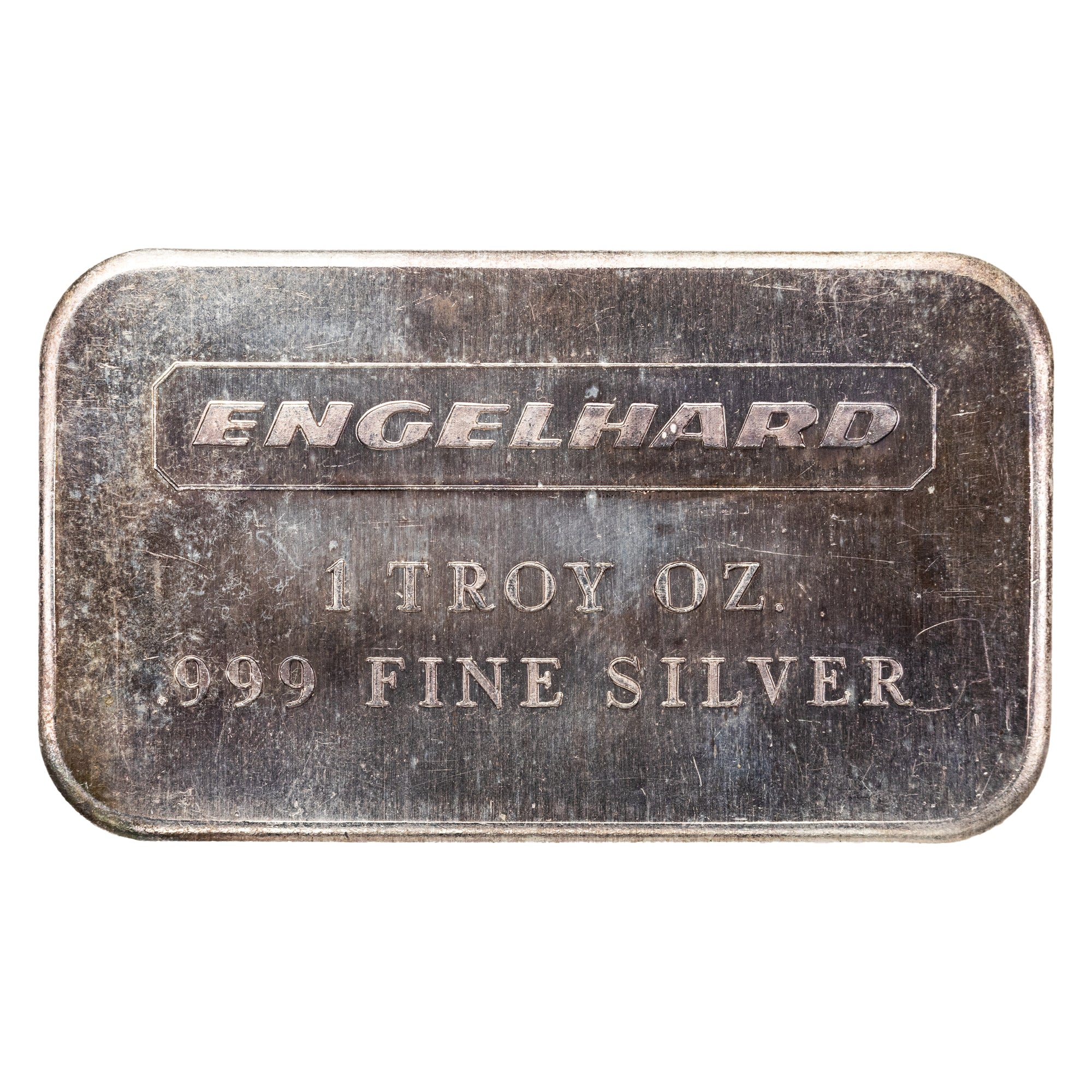 SOLD Engelhard 1oz .999 Fine Silver Bar - Blank Back - The Toronto Coin ...