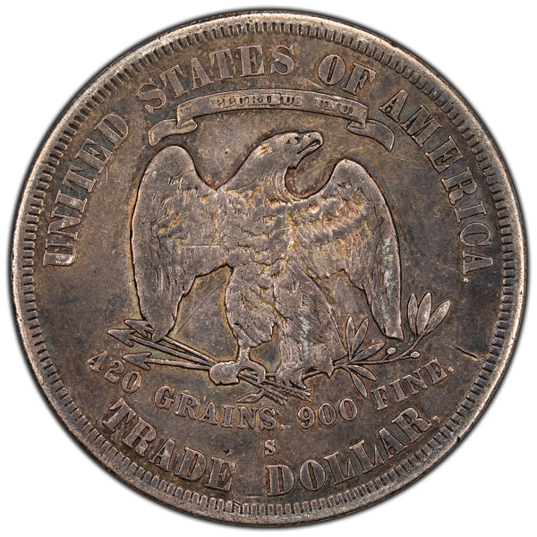 SOLD United States 1878-S Trade Dollar Silver Coin - "Potty Dollar ...