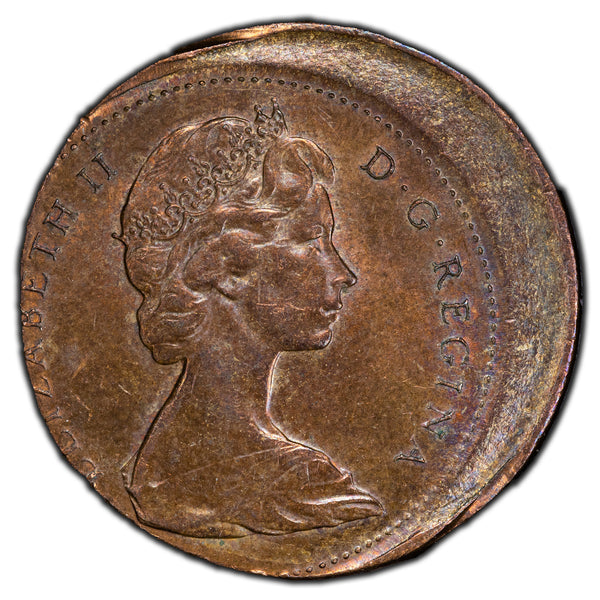 SOLD Canada 1973 1 Small Cent Coin - Off Struck Error - The Toronto ...
