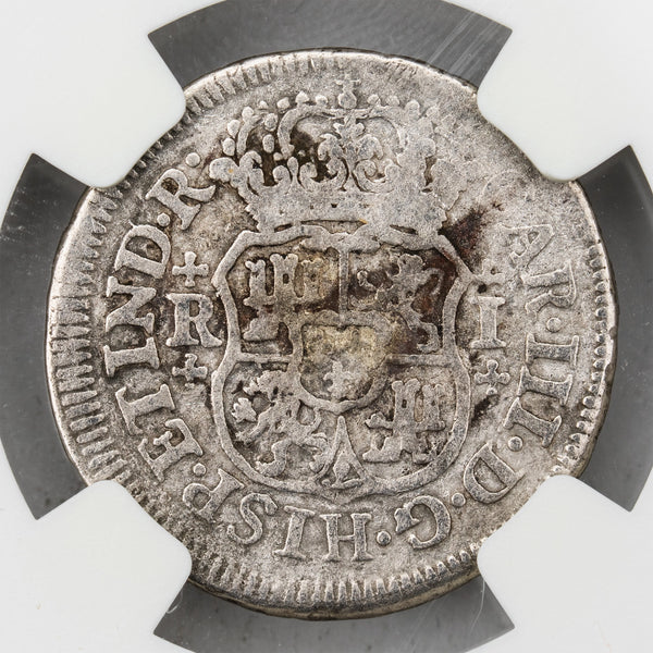 SOLD Mexico Shipwreck 1768 1 Real Silver Coin - NGC Genuine - El Cazad ...