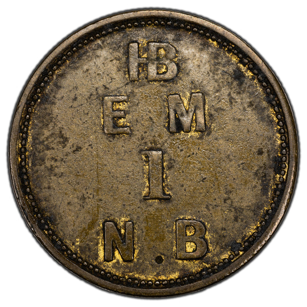 SOLD Hudsons Bay Company (1857) Moose Factory 1 Made Beaver Token CH ...