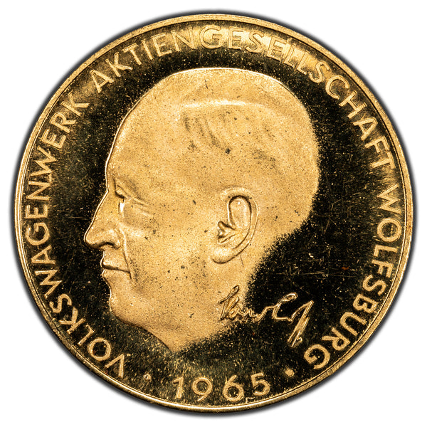 SOLD Volkswagen 1965 10th Million Car Gold Medallion - The Toronto Coin ...