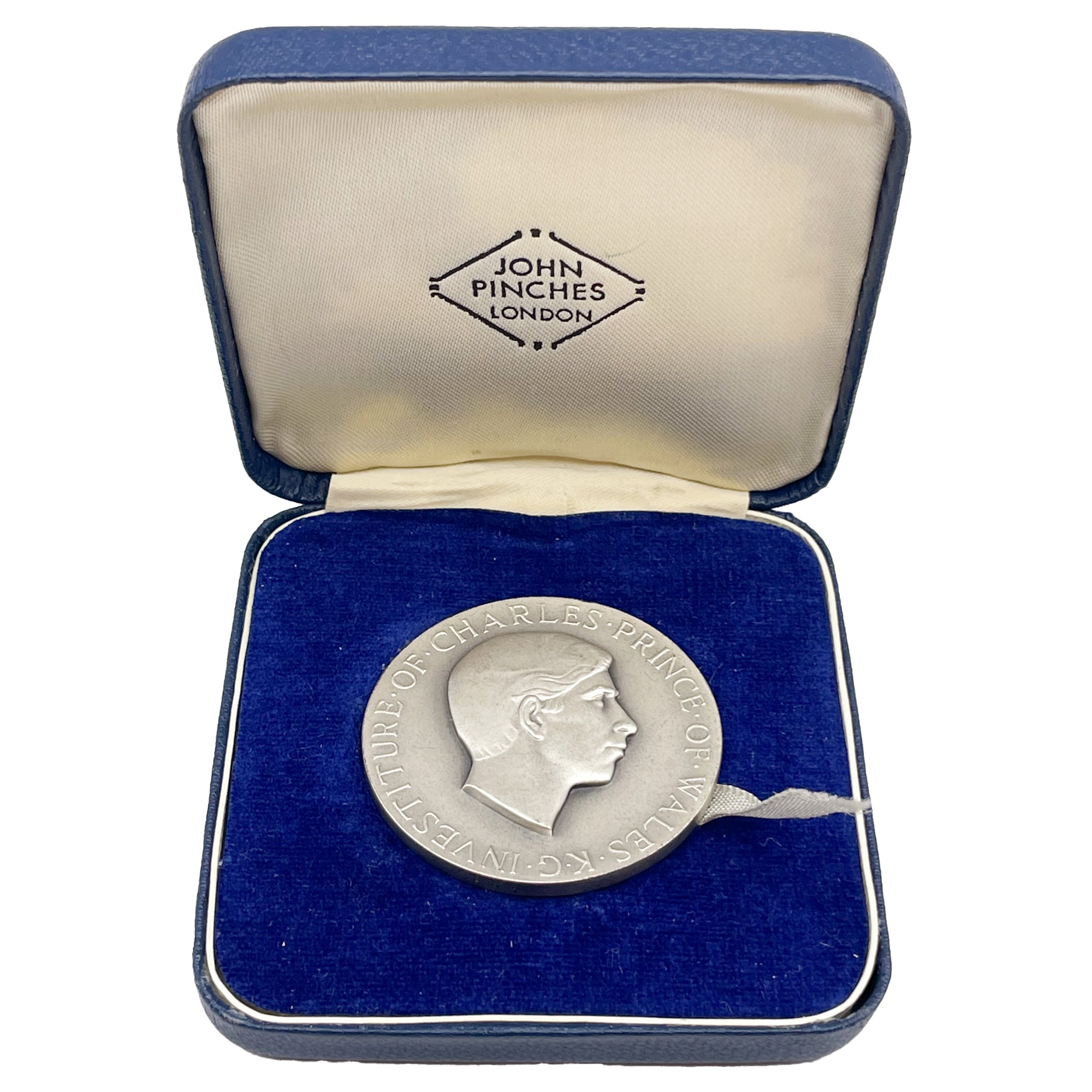 SOLD Great Britain 1969 The Investiture of Prince Charles Medal 45mm B ...