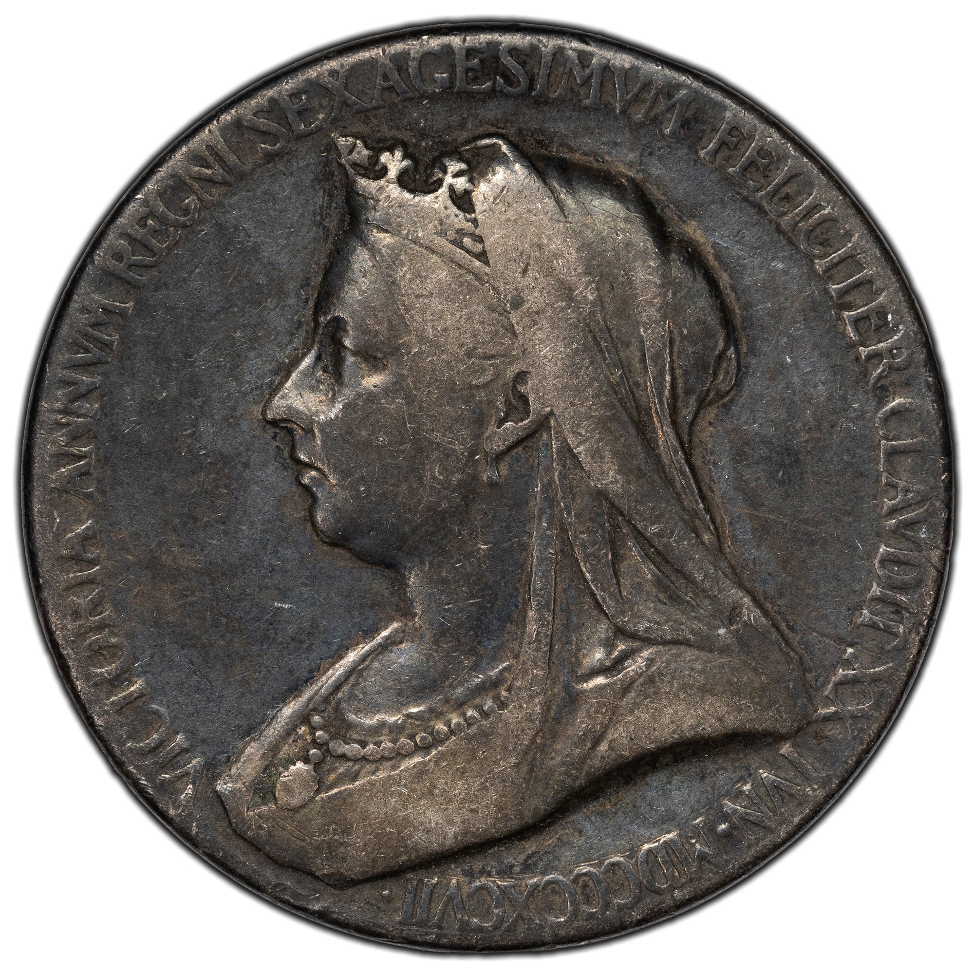 SOLD Great Britain 1897 Diamond Jubilee Silver Medal 26mm - The Toronto ...