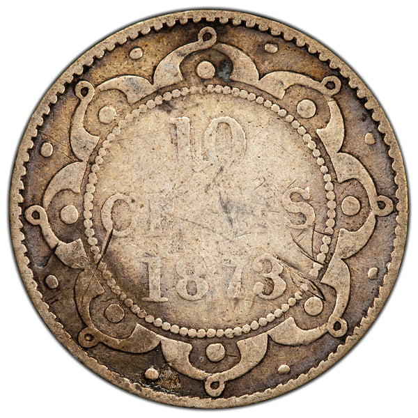 Newfoundland 1873 10 Cents Dime Silver Coin - Scratches - The Toronto ...