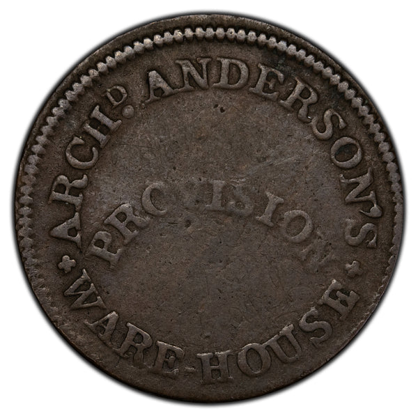 SOLD Scotland Glasgow Anderson's Warehouse Merchant Token - The Toronto ...