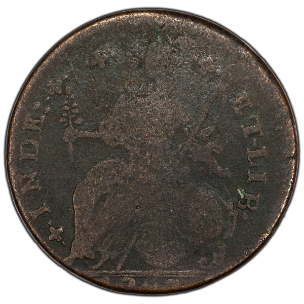 United States Connecticut Copper 1787 Colonial Coin M. 18-g.1 R.6 - Gr ...