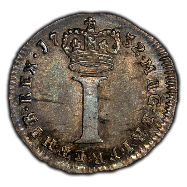 Great Britain 1732 4-Coin Maundy Silver Coin Set - George II - The ...