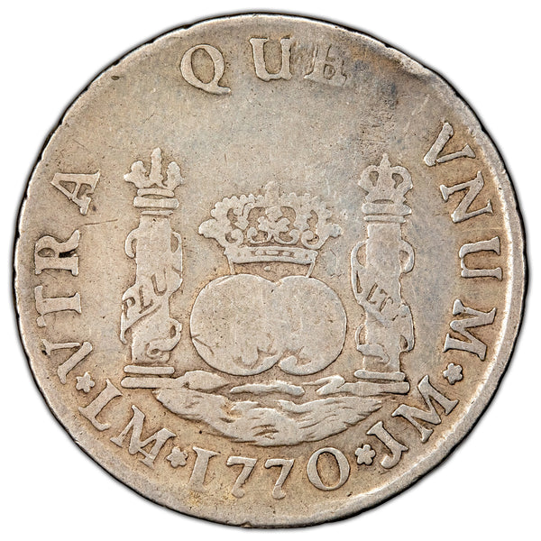 Peru 1770 2 Reales Silver Coin - The Toronto Coin Shop