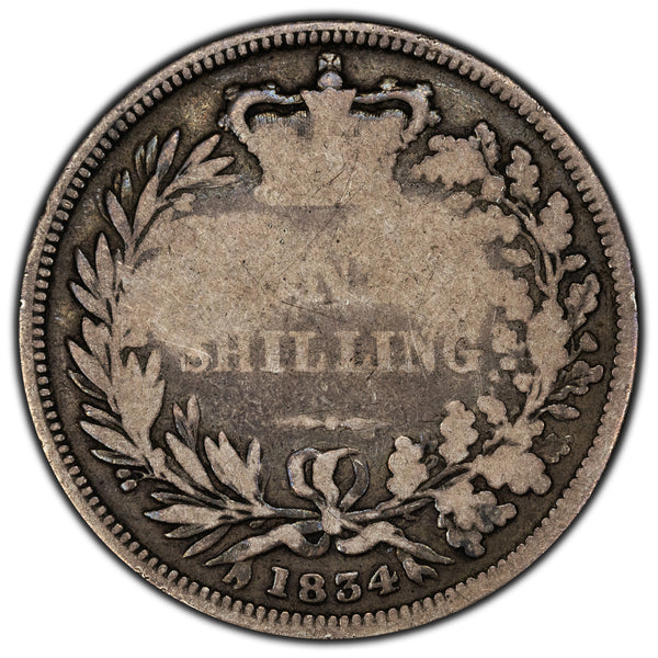 SOLD Great Britain 1834 1 One Shilling Silver Coin - The Toronto Coin Shop
