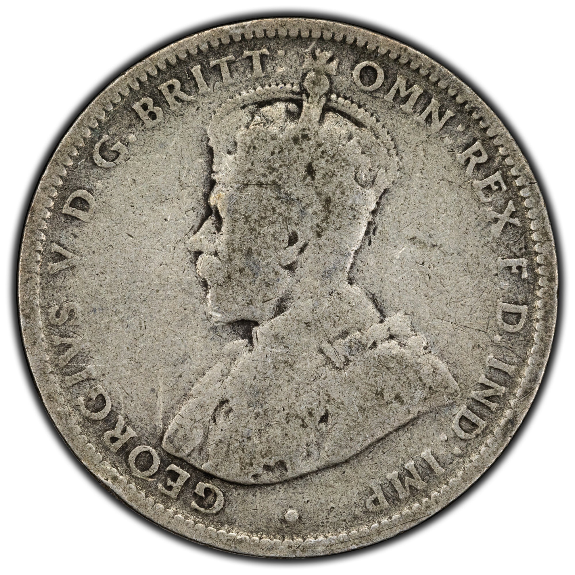 SOLD Australia 1912 1 One Shilling Silver Coin - The Toronto Coin Shop