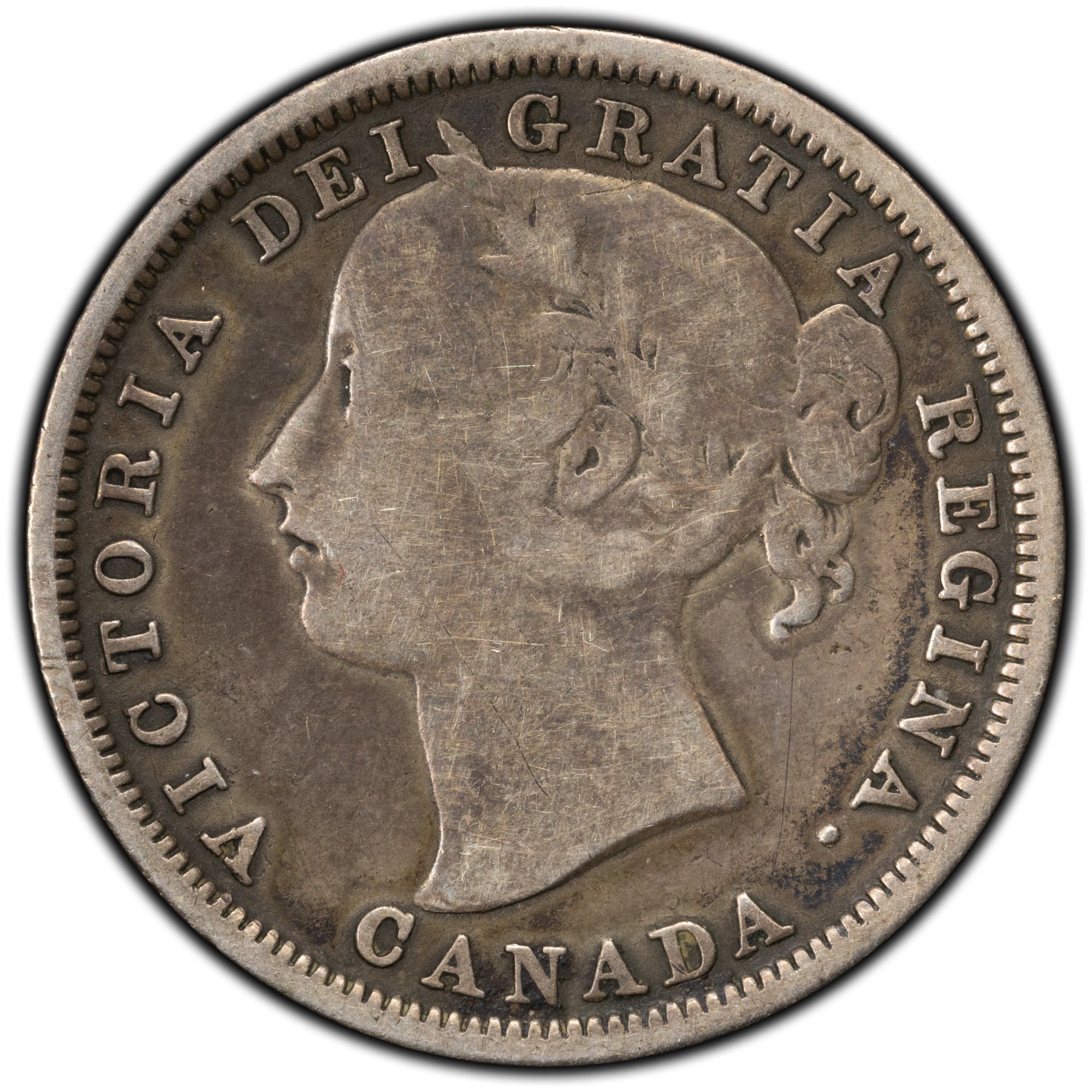 SOLD Canada 1858 20 Cents Silver Coin - One Year Type! - The Toronto ...