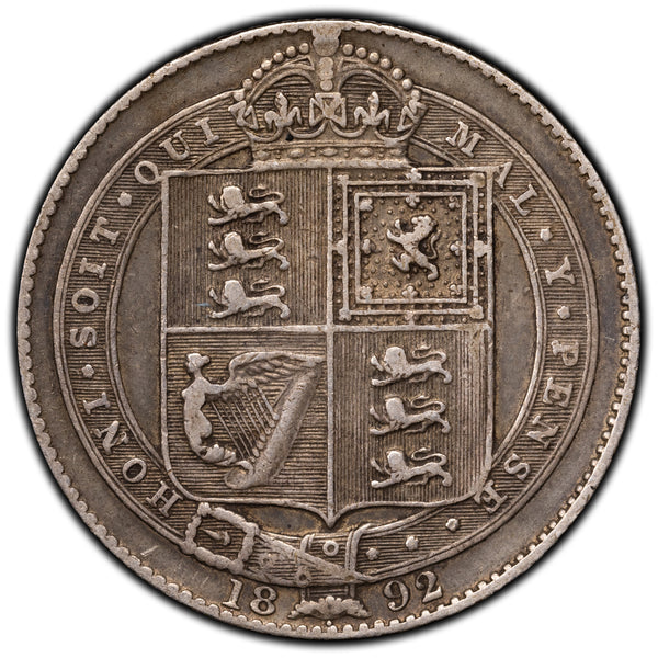 SOLD Great Britain 1892 Shilling Silver Coin - The Toronto Coin Shop