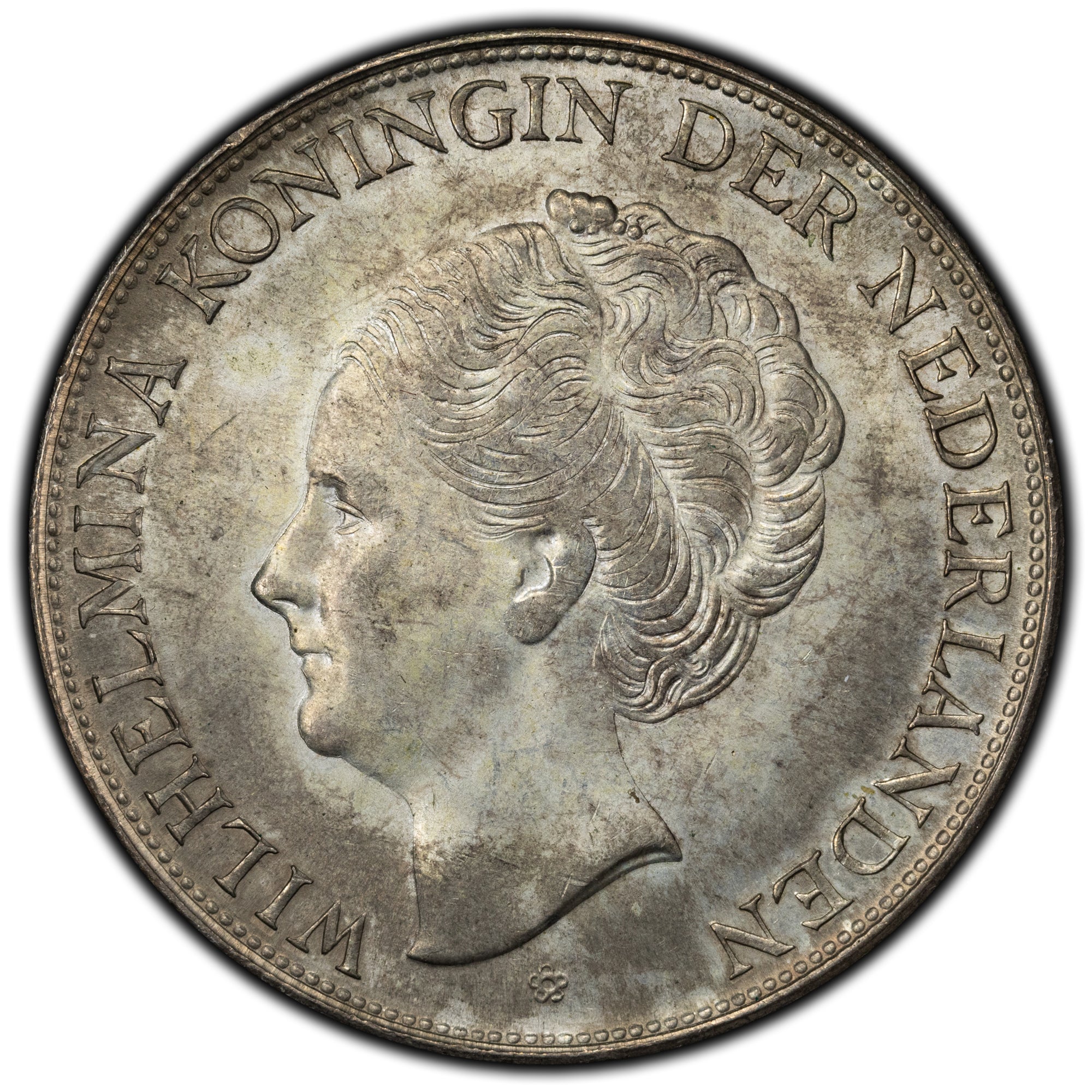 Curacao 1944 2 1/2 Gulden Silver Coin - The Toronto Coin Shop