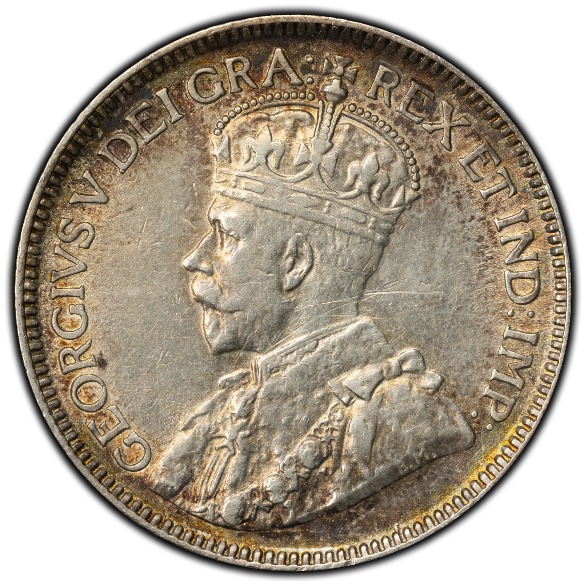 SOLD Canada 1919 25 Cents Quarter Silver Coin - The Toronto Coin Shop