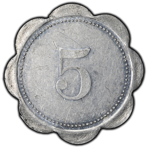 SOLD United States Boseman Montana M. Hellinger Saloon 5 Cents Token ...