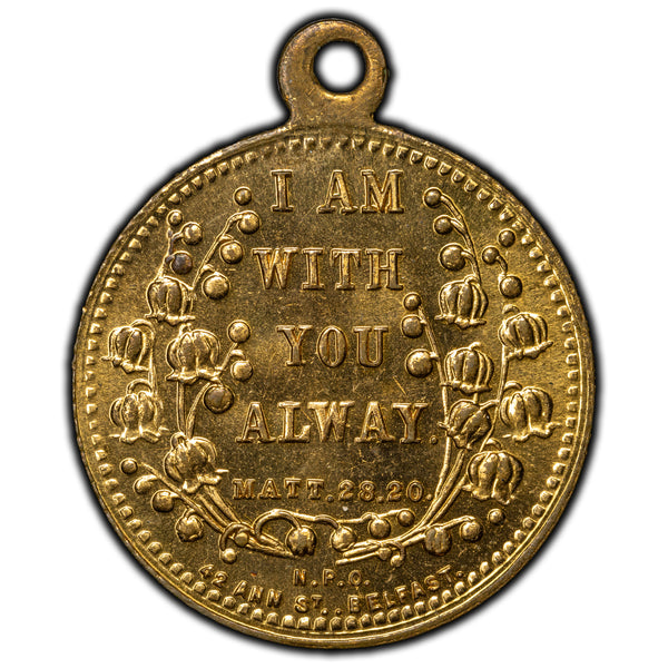 SOLD Ireland Belfast The Good Shepherd Medallion - The Toronto Coin Shop