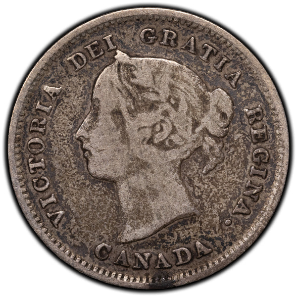 SOLD Canada 1889 5 Cents Silver Coin - The Toronto Coin Shop