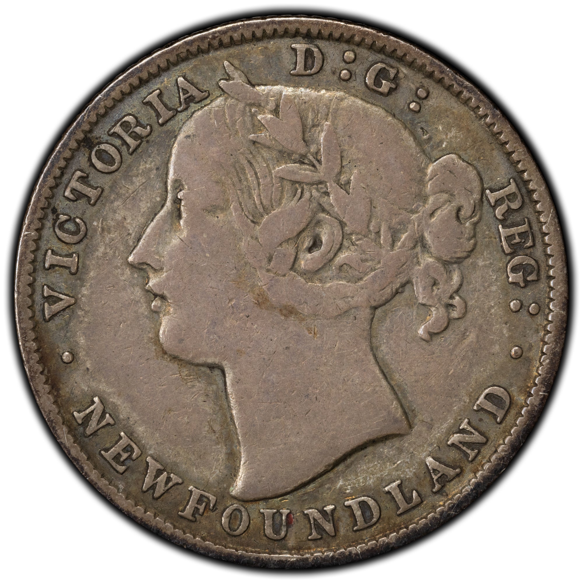 Newfoundland 1894 20 Cents Silver Coin - The Toronto Coin Shop