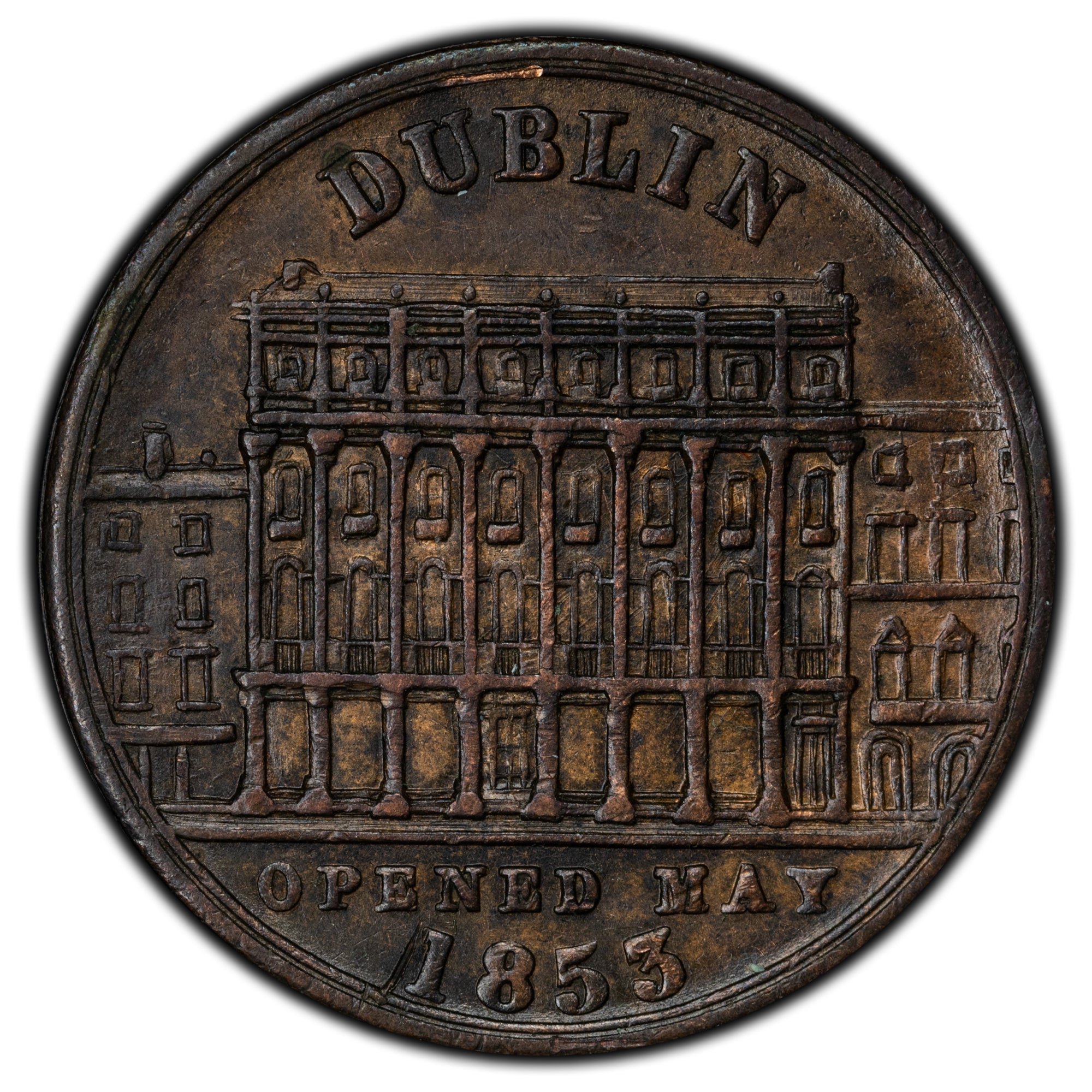 SOLD Ireland 1853 Dublin Swiney Delany & Co Token - The Toronto Coin Shop