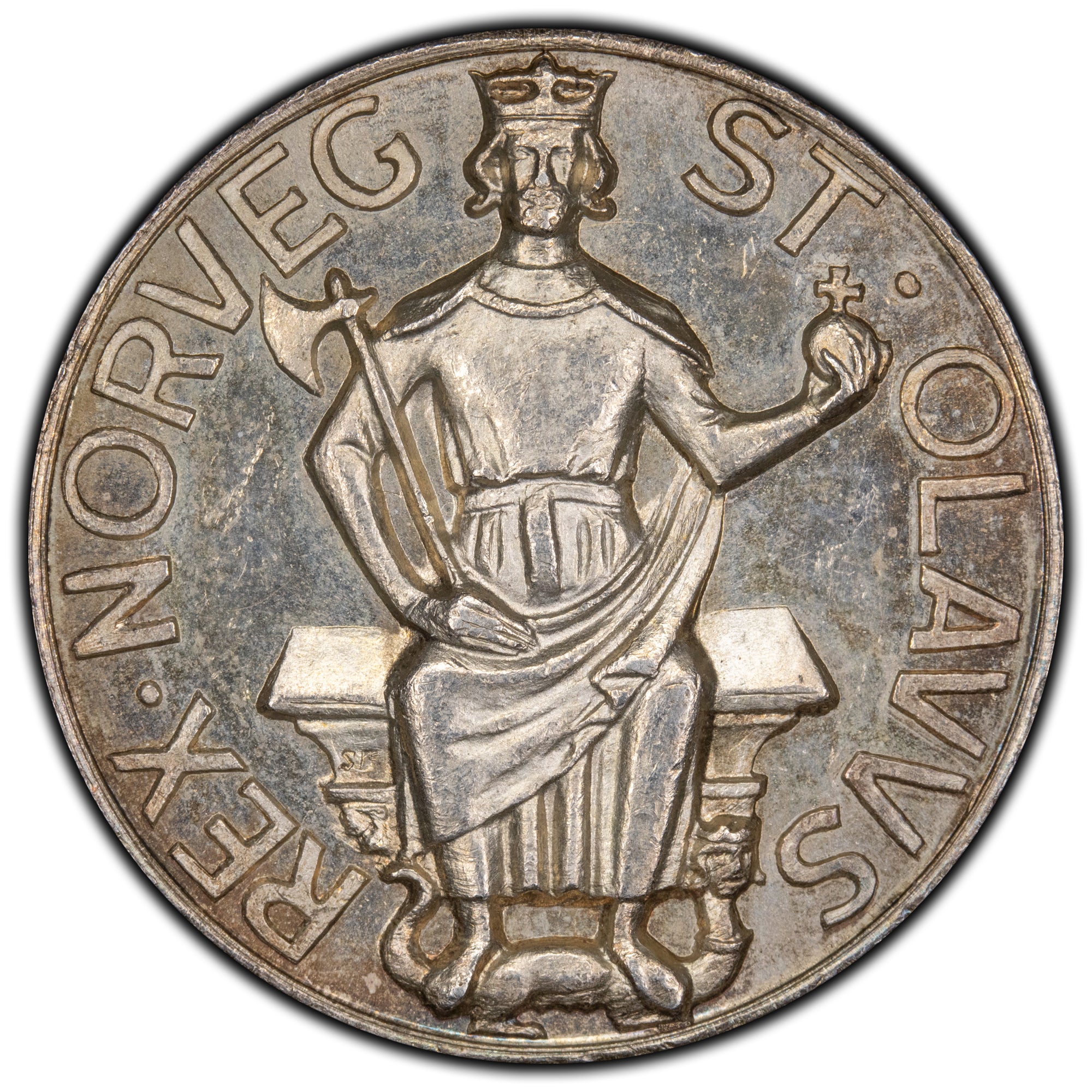 SOLD Norway 1930 900th Anniversary of Olavs Mine 28mm Medal - The ...