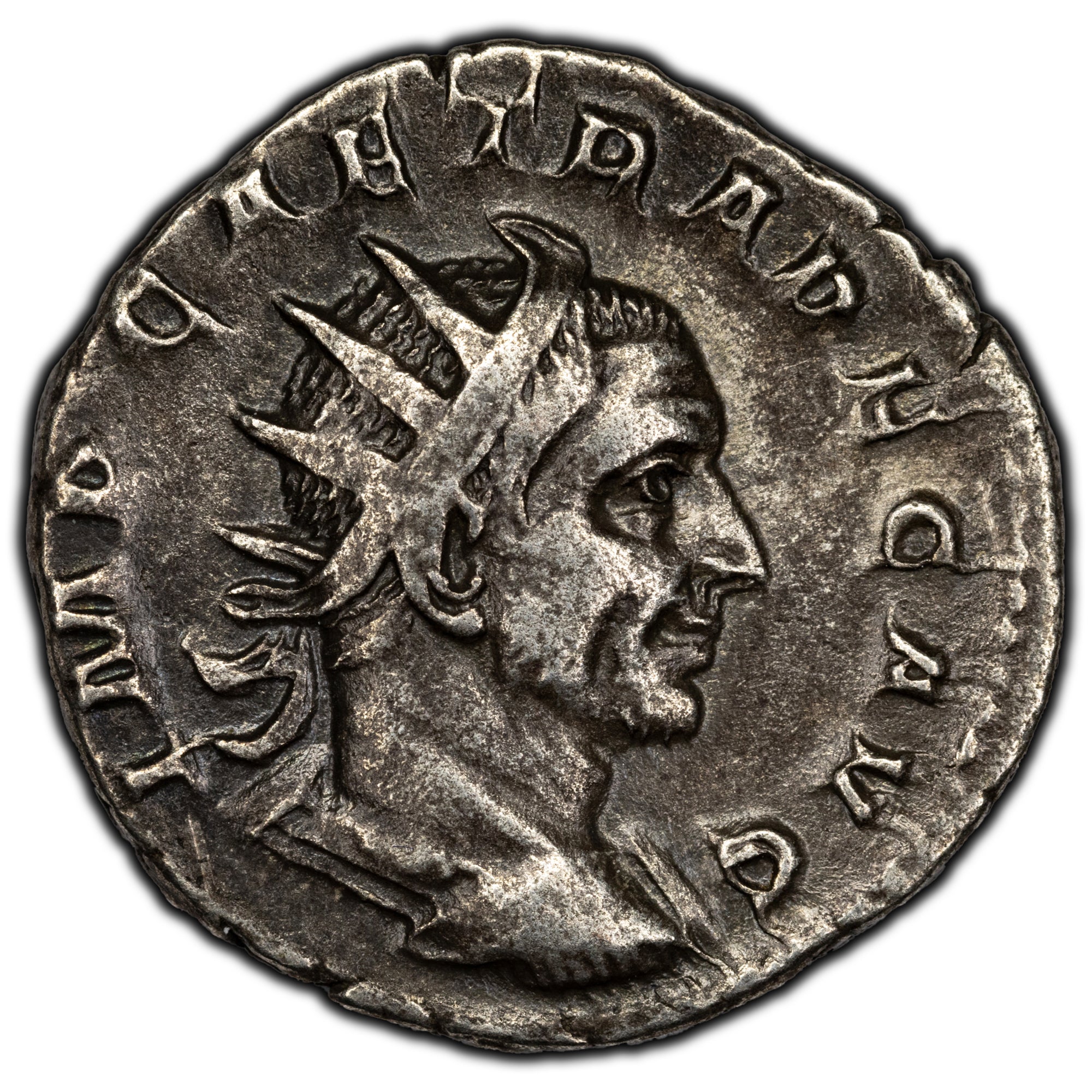 SOLD Ancient Rome Trajan Decius AD 249-51 Antoninianus Silver Coin ...