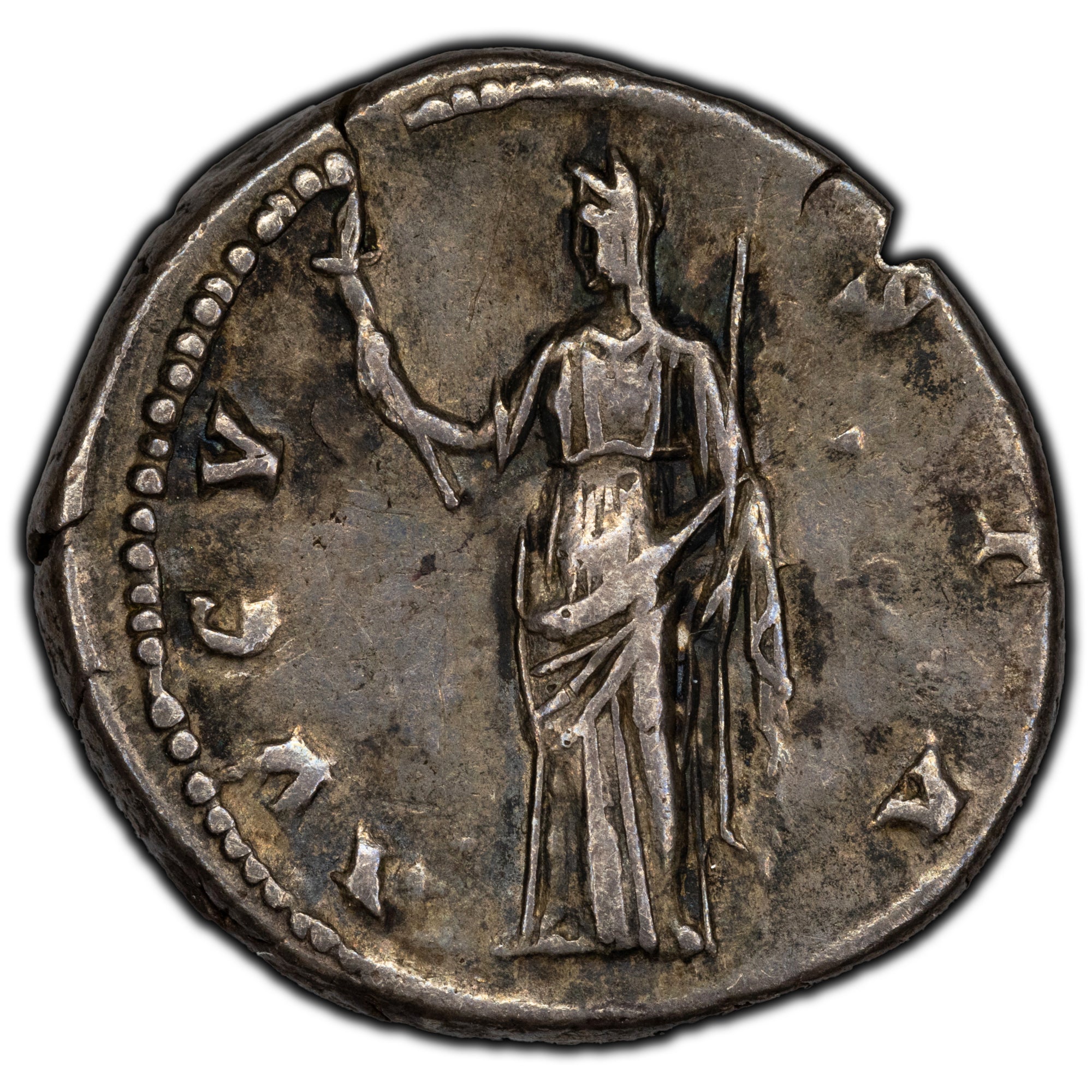 SOLD Ancient Rome Faustina Senior AD 138-161 Denarius Silver Coin - The ...