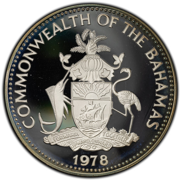 SOLD Bahamas 1978 $10 Silver Proof Coin - H.R.H. Prince Charles - The ...