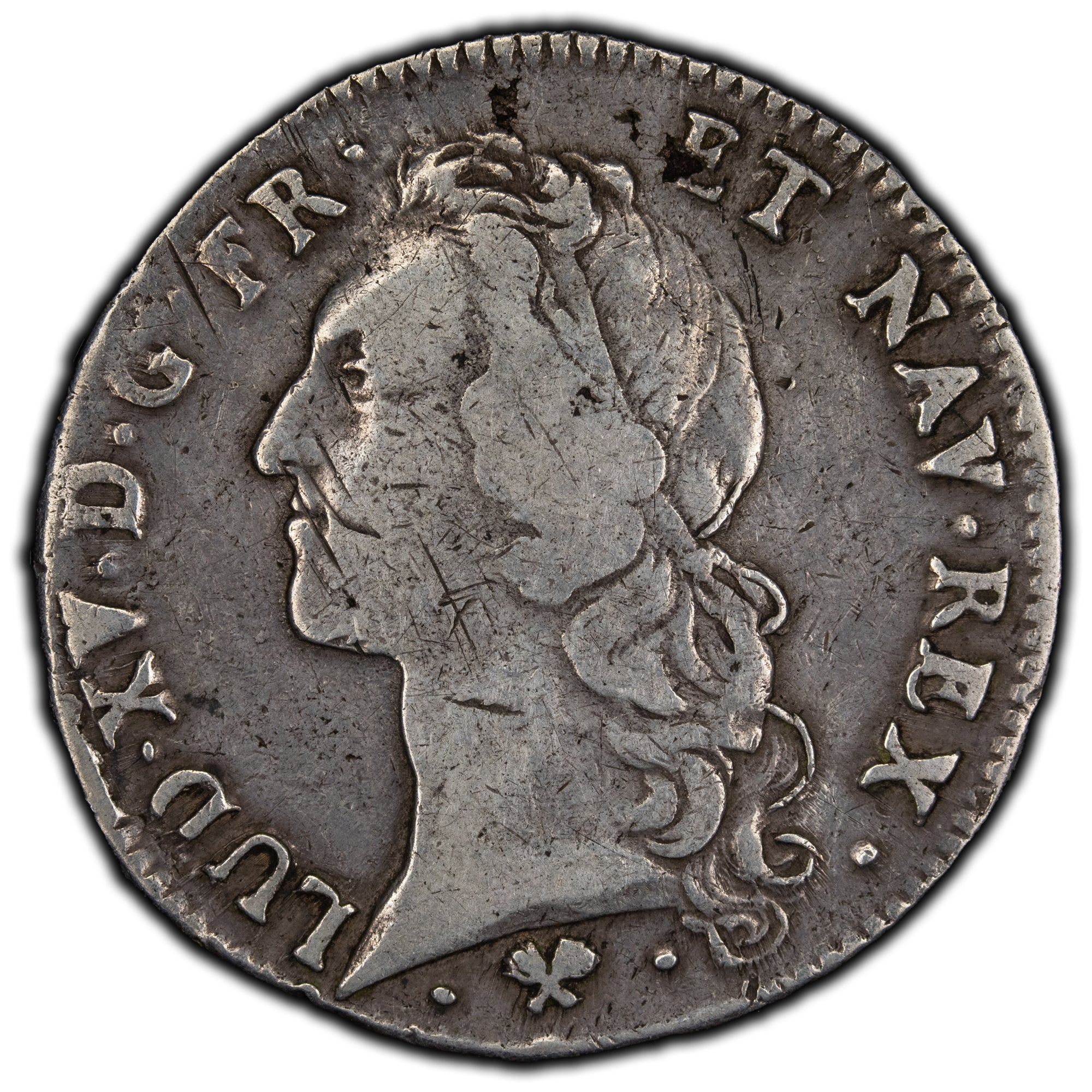 SOLD France 1763 1 Ecu Silver Coin - The Toronto Coin Shop
