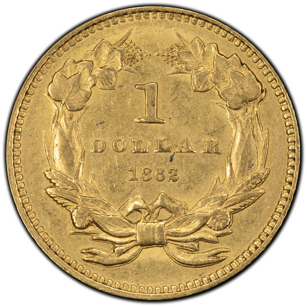 SOLD United States 1862 $1 One Dollar Gold Coin - The Toronto Coin Shop