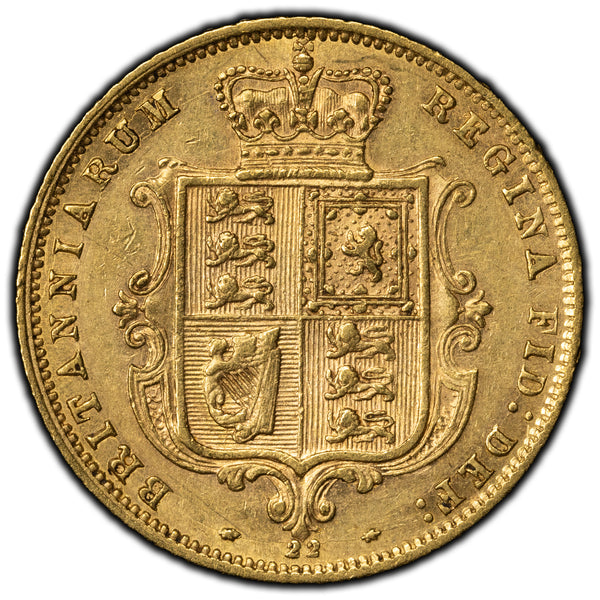 SOLD Great Britain 1873 1/2 Half Sovereign Gold Coin - The Toronto Coin ...
