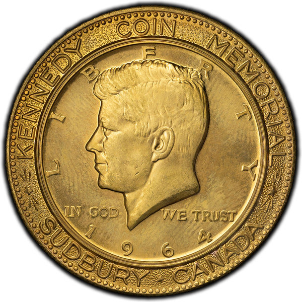 SOLD Canada 1964 Sudbury, ON Kennedy Coin Memorial Medal - The Toronto ...