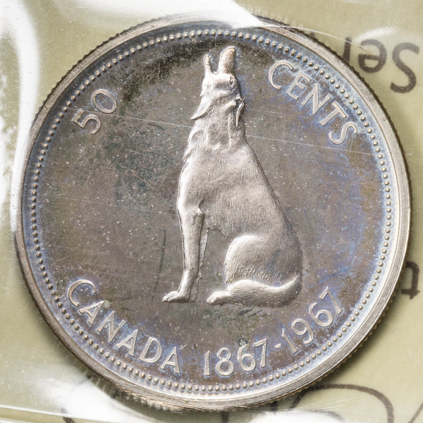 Canada 1967 50 Cents Silver Coin - ICCS Specimen SP-66 - The Toronto ...