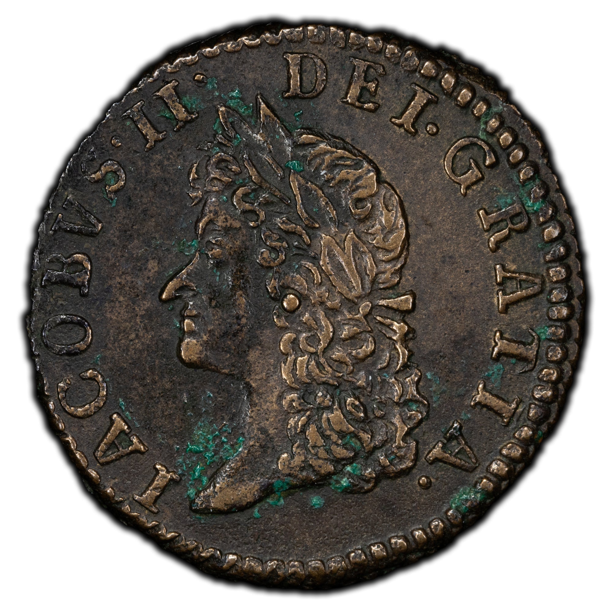 Ireland May 1690 Gun Money Shilling Coin KM #100 - The Toronto Coin Shop