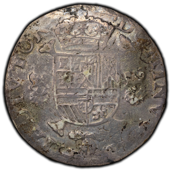 SOLD Spanish Netherlands Brabant 1591 1 Daalder Ecu Silver Coin - The ...