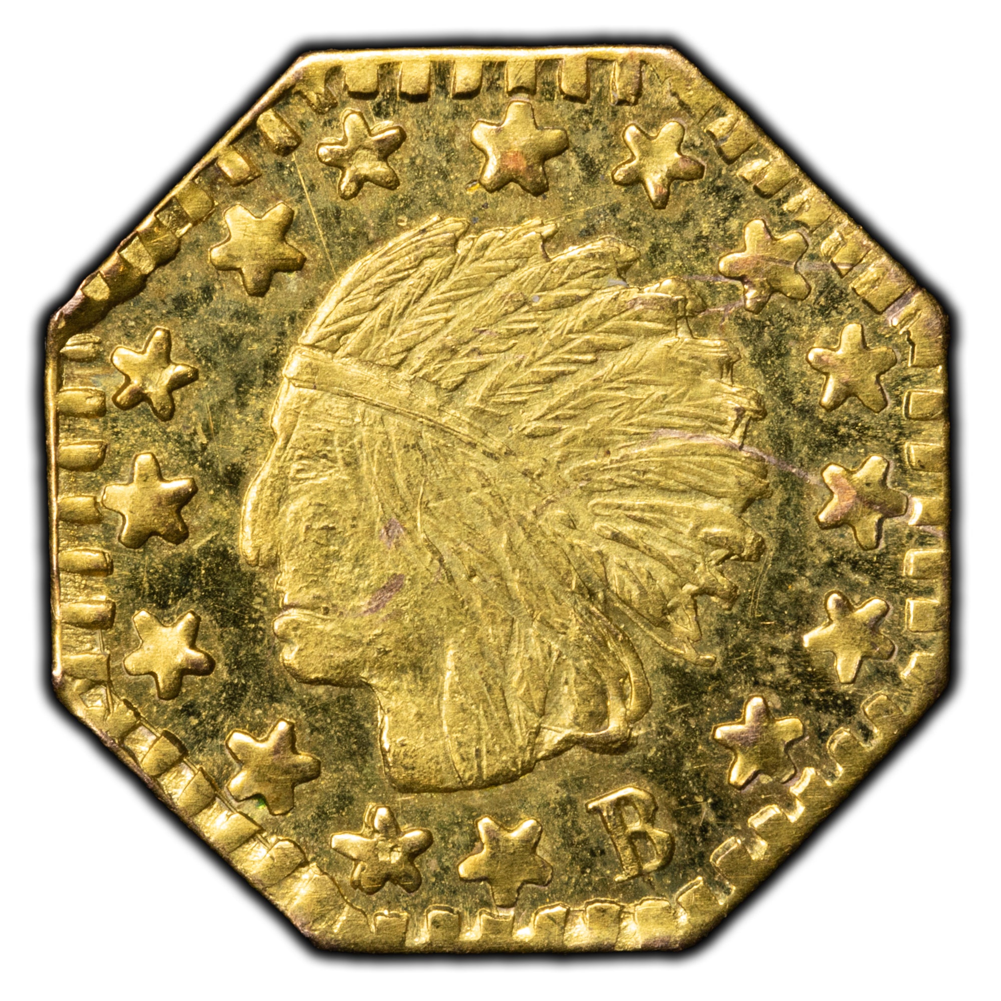 SOLD United States 1857 California Gold Token - The Toronto Coin Shop