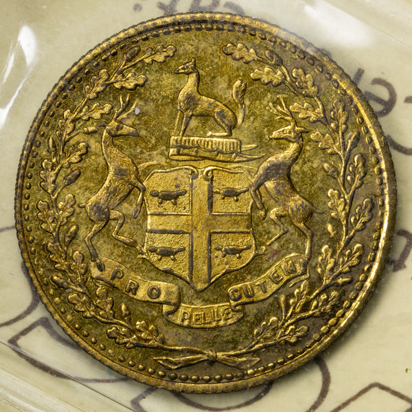 SOLD Hudsons Bay Company 1/4 Made Beaver Token CH #FT3 BR #928 - ICCS ...