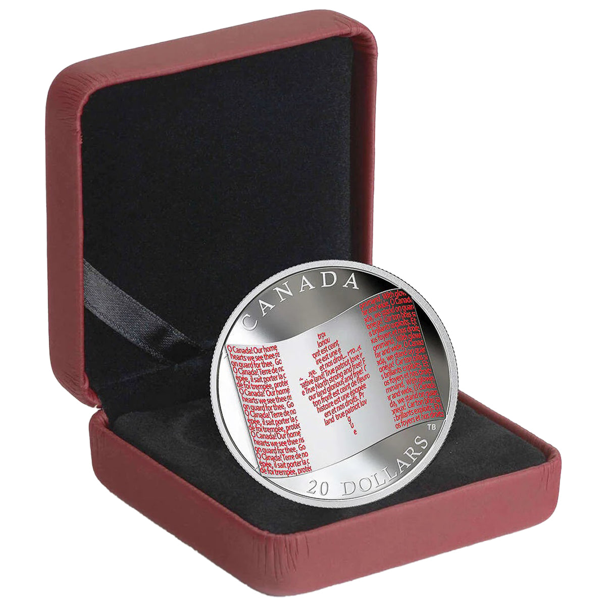 Canada 2018 $20 Canadian Flag .9999 Silver Coin - The Toronto Coin Shop