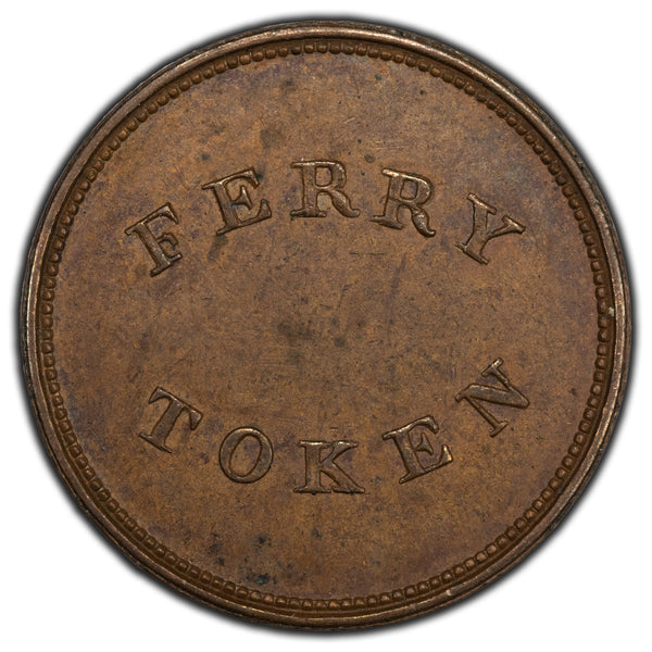 SOLD Canada Halifax Steam Boat Company Ferry Token TR-1 Br. 900 - The ...