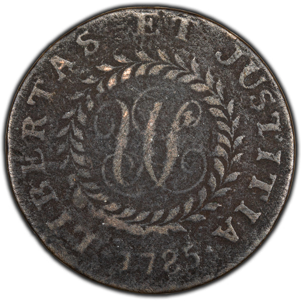 SOLD United States 1785 Nova Constellatio Colonial Copper Coin Crosby ...