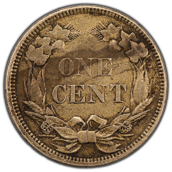 SOLD United States 1858 Small Letters 1 One Cent Flying Eagle Coin ...